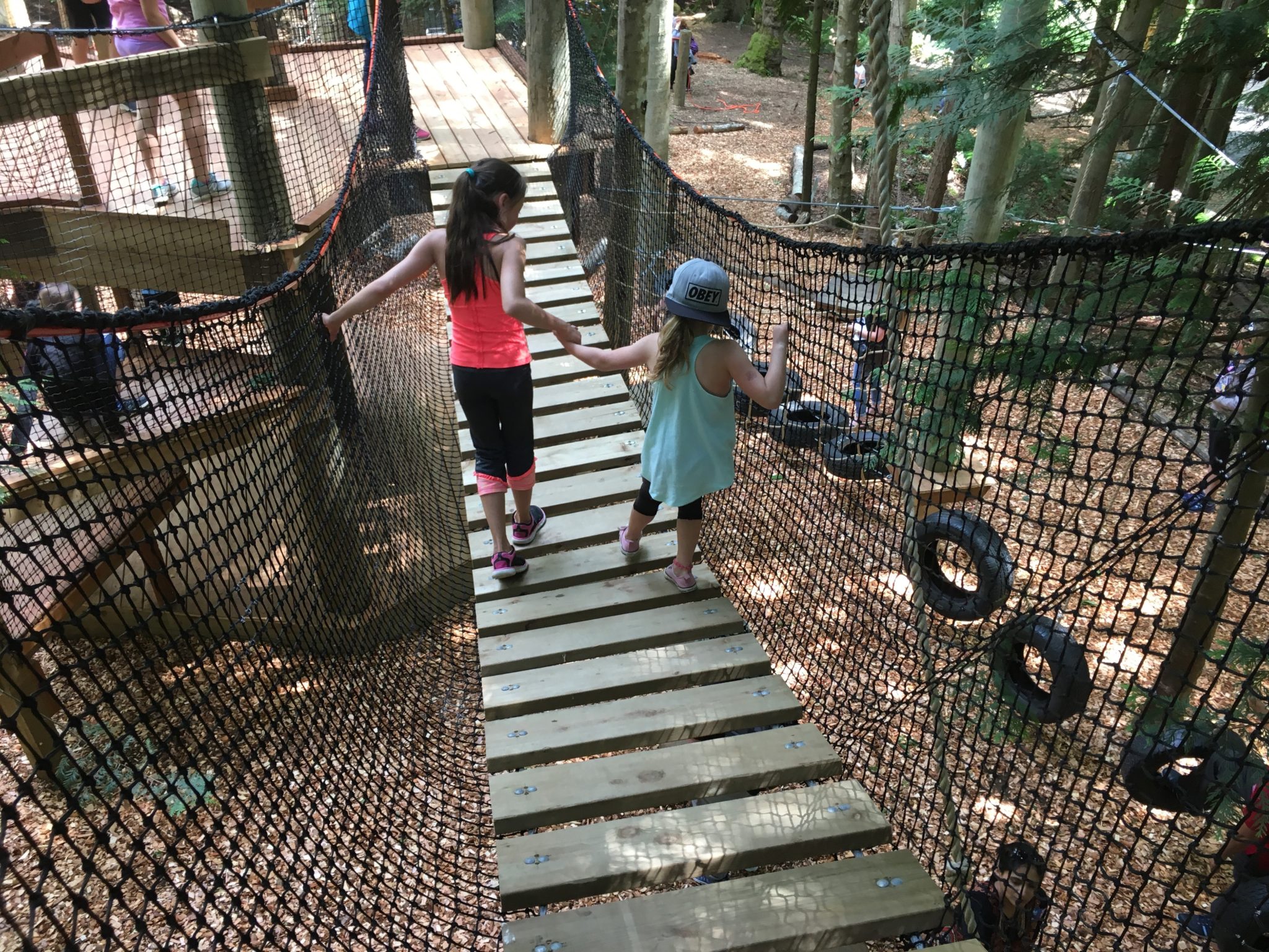 Camp Qwanoes - Airwalk Village | High Performance Climbing Walls